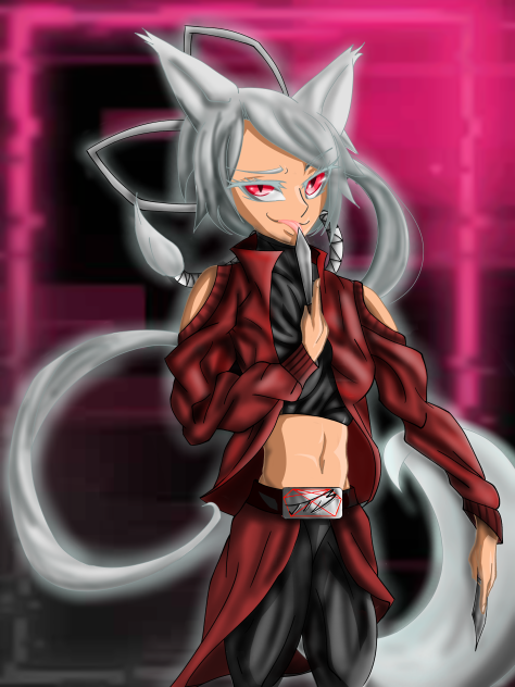 Silver fox Assassin - ibisPaint