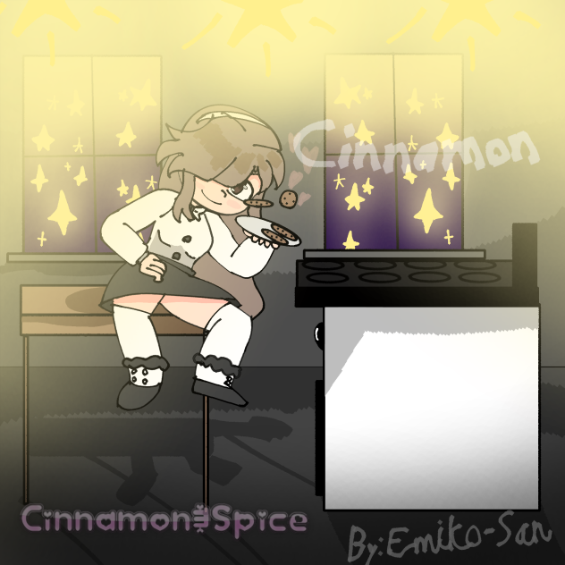 Drawing my Cinnamon oc!! 🫶🏽 - ibisPaint