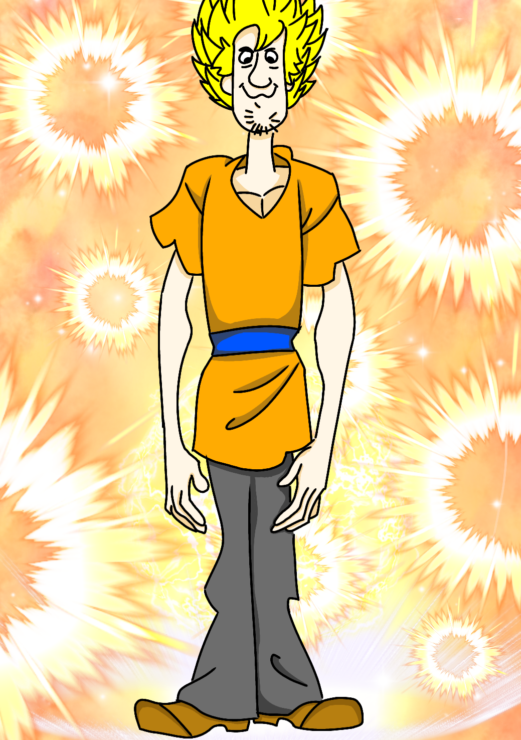 Ssj Shaggy - ibisPaint