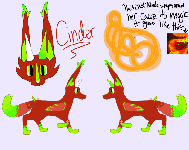 Cinder's ref sheet - ibisPaint