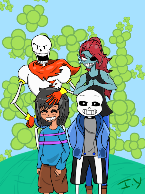 UNDERTALE speed paint - ibisPaint