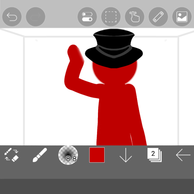 shikanoko_deer (dance)(stick man) - ibisPaint