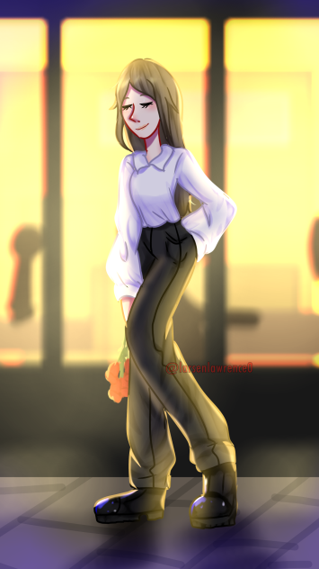 Waiting for her - ibisPaint