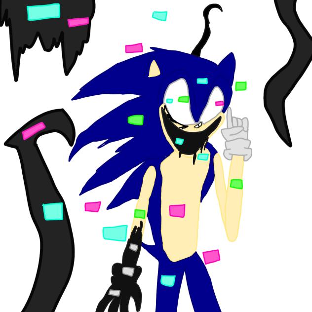 corrupted sonic - ibisPaint