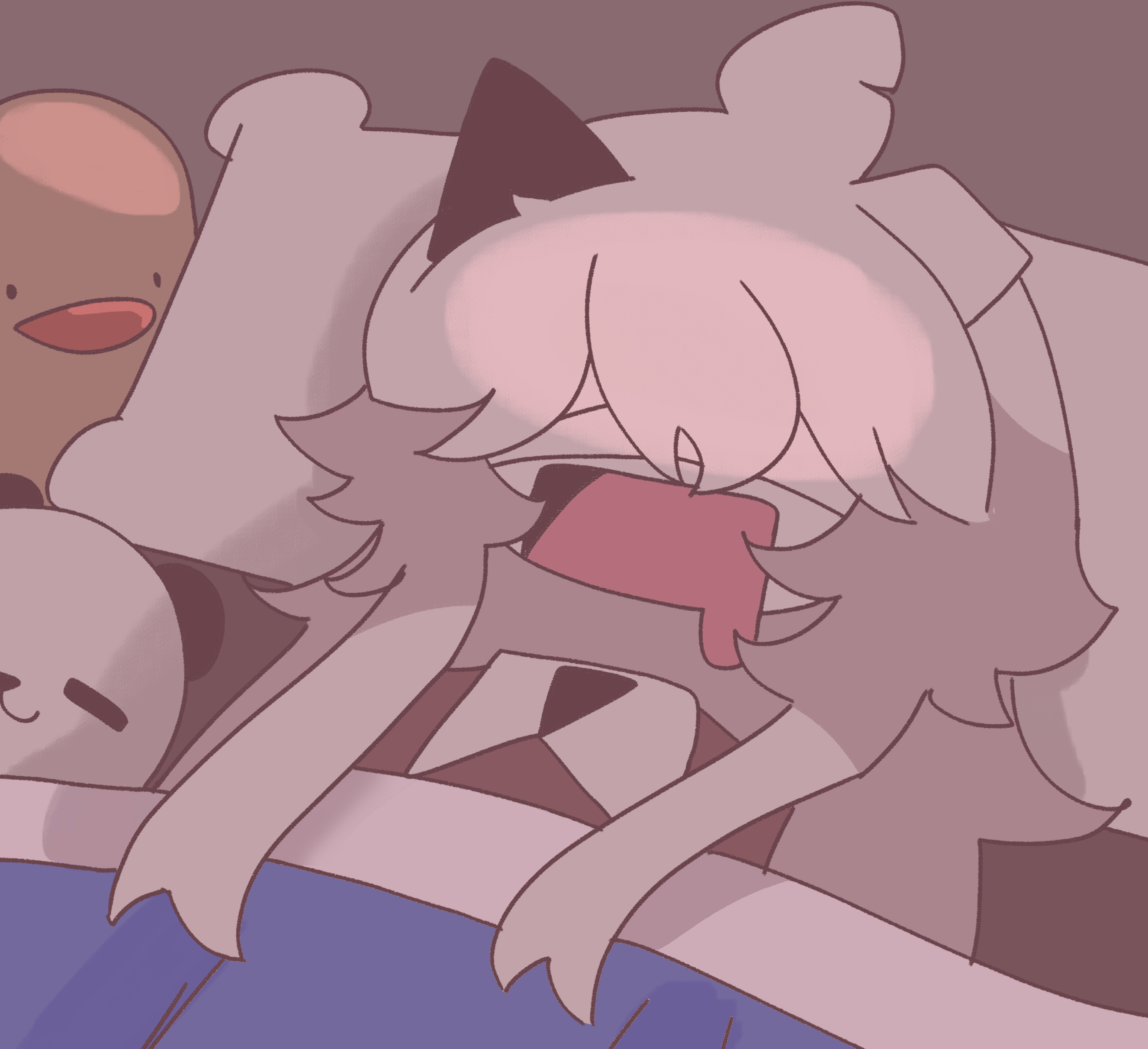 sleepy head =vv= - ibisPaint