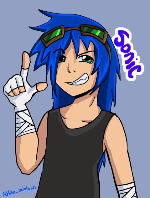 H! Sonic - ibisPaint