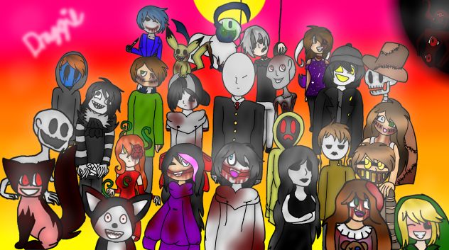 Creepypasta art - ibisPaint