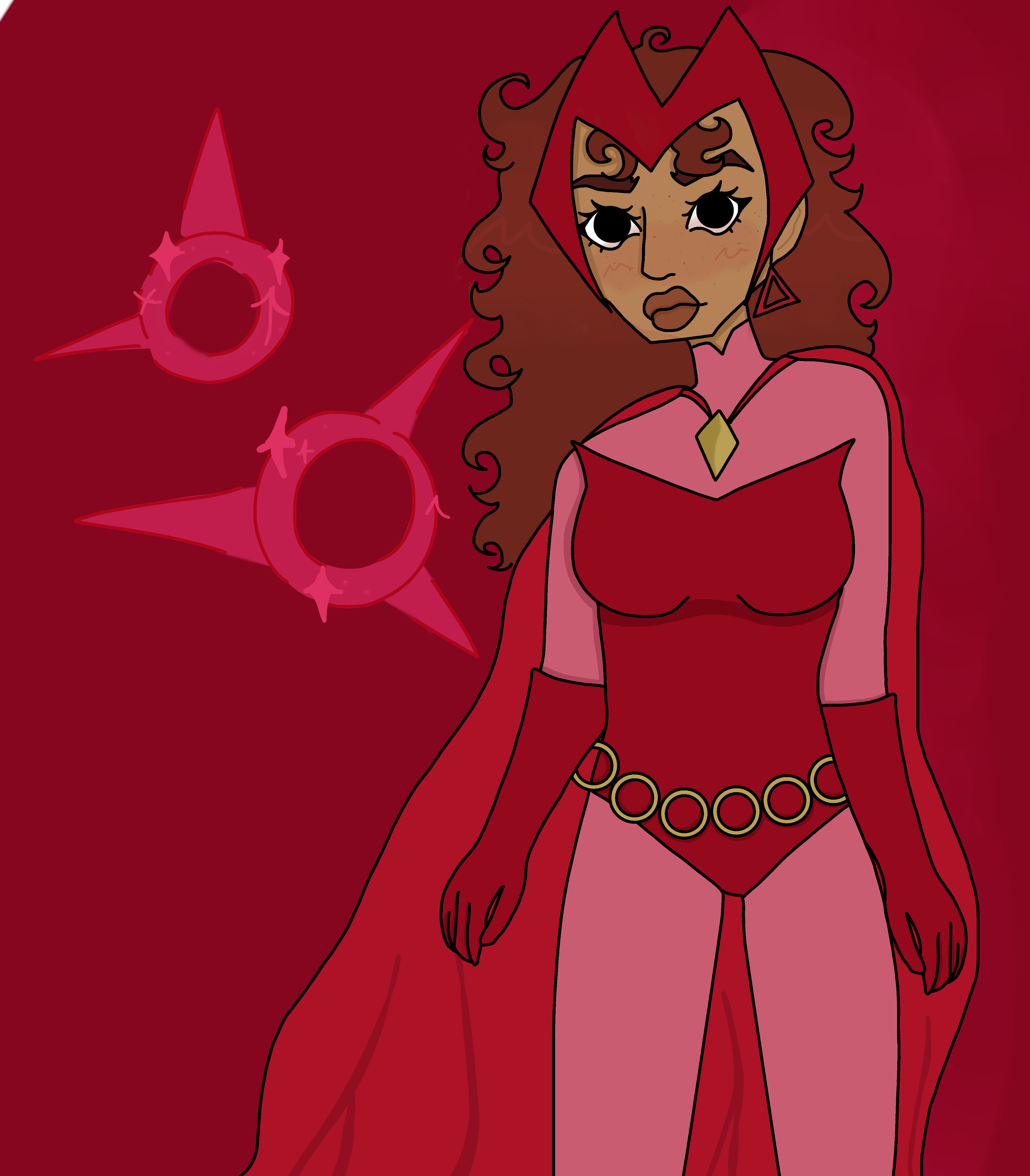The Scarlet Witch 🍒🐦‍🔥 - ibisPaint