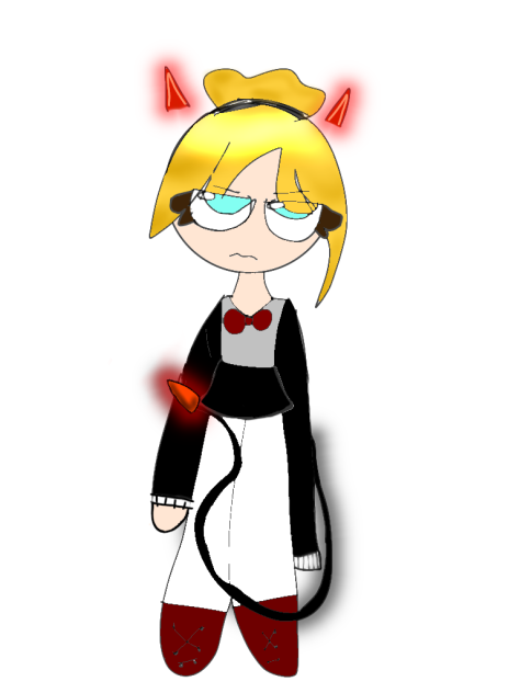 Demon gurl (remake) - ibisPaint