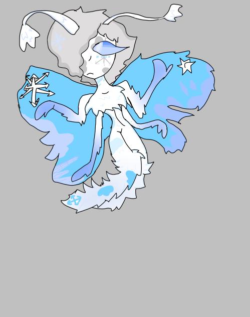 Snow butterfly - ibisPaint
