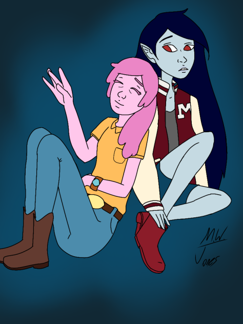 Marceline x Princess Bubblegum - ibisPaint