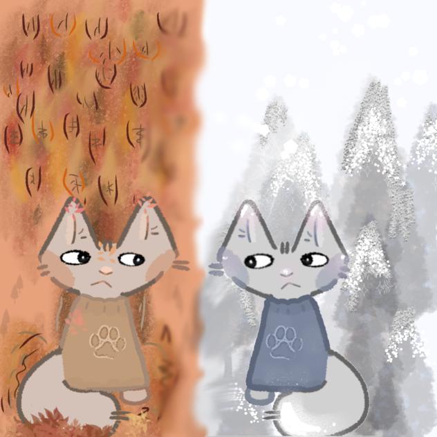 Winter&fall - ibisPaint