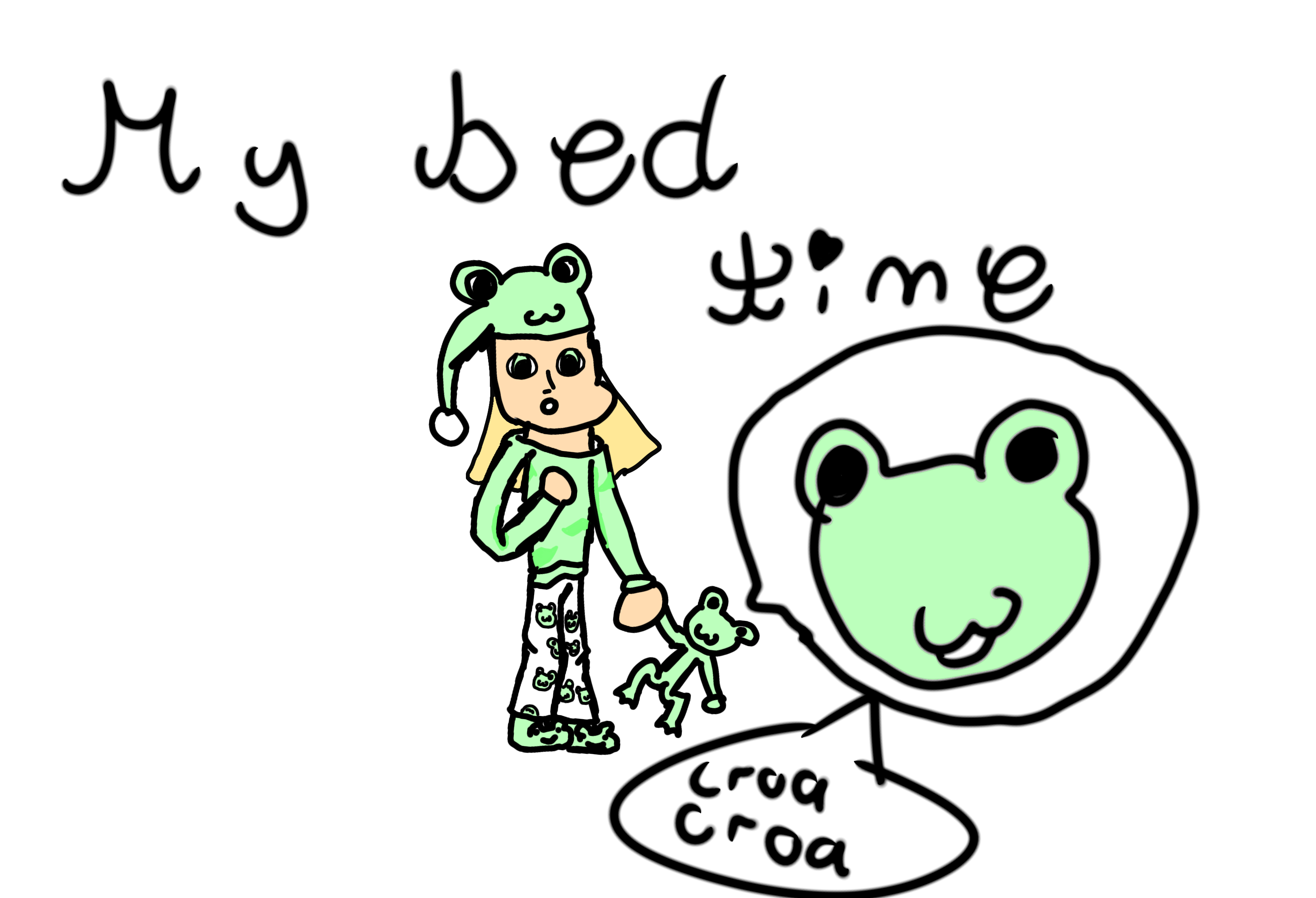 My bed time - ibisPaint