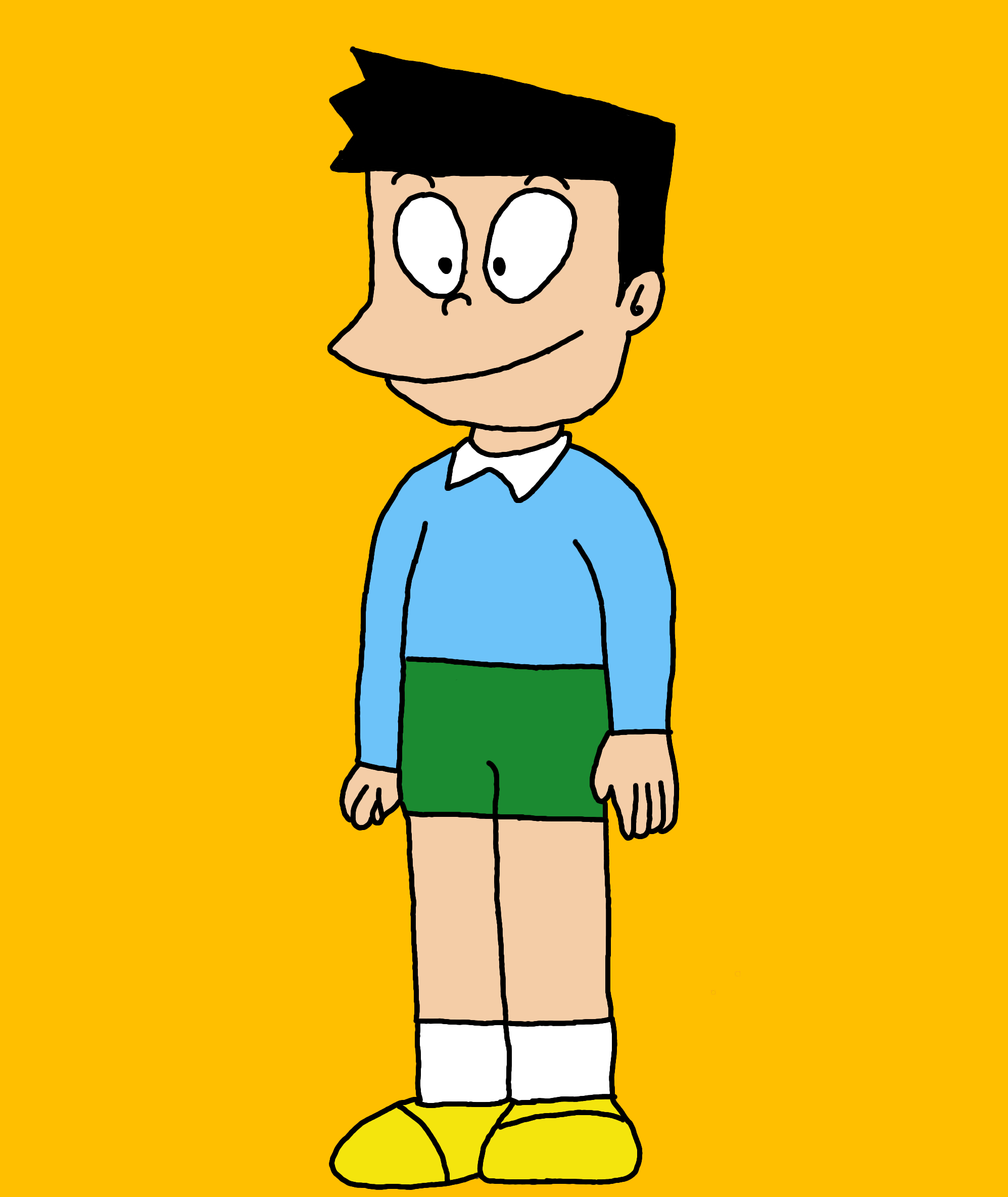 Suneo (Doraemon) Drawing - ibisPaint