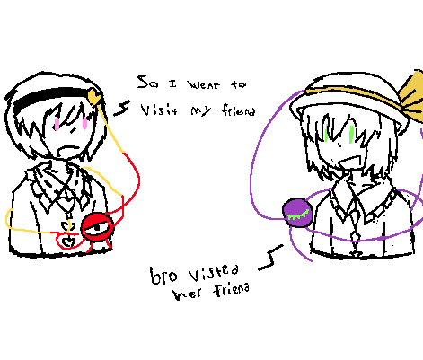 Satori & Koishi - ibisPaint