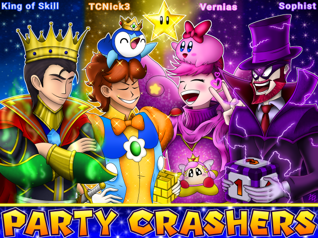 The Party Crashers - ibisPaint