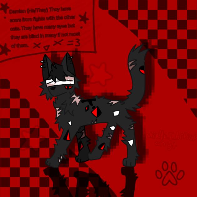 Damien lore drop (discord server) - ibisPaint