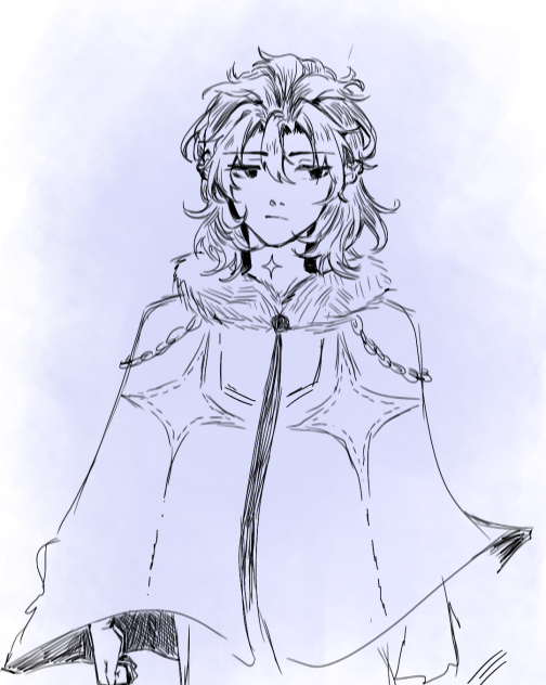 Albedo Genshin Fatui - ibisPaint