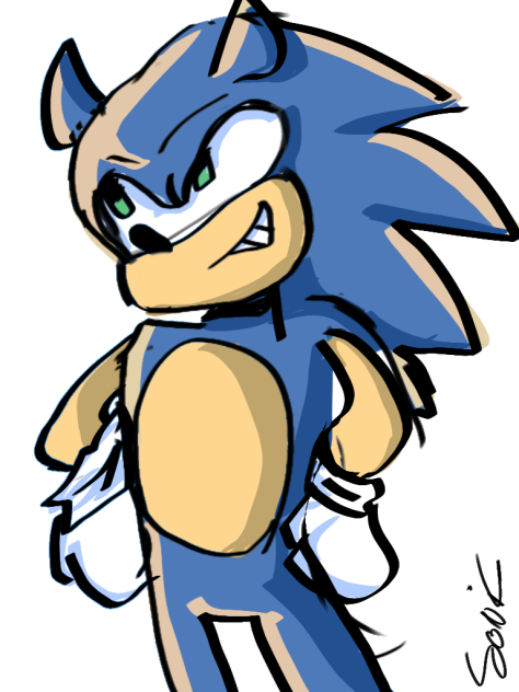 Sonic - ibisPaint