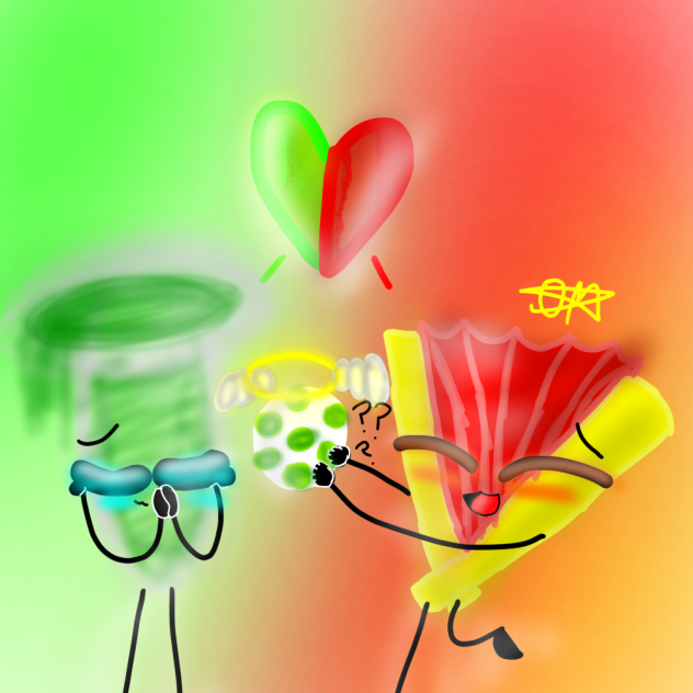 Fan x Test tube - ibisPaint