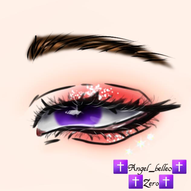 okay realistic purple eye😋👍💜 - ibisPaint