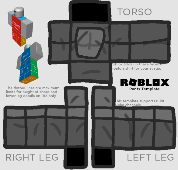 roblox shirt with pants template - ibisPaint