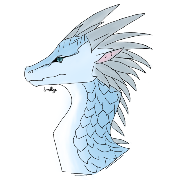 Wings of Fire-Icewing - ibisPaint