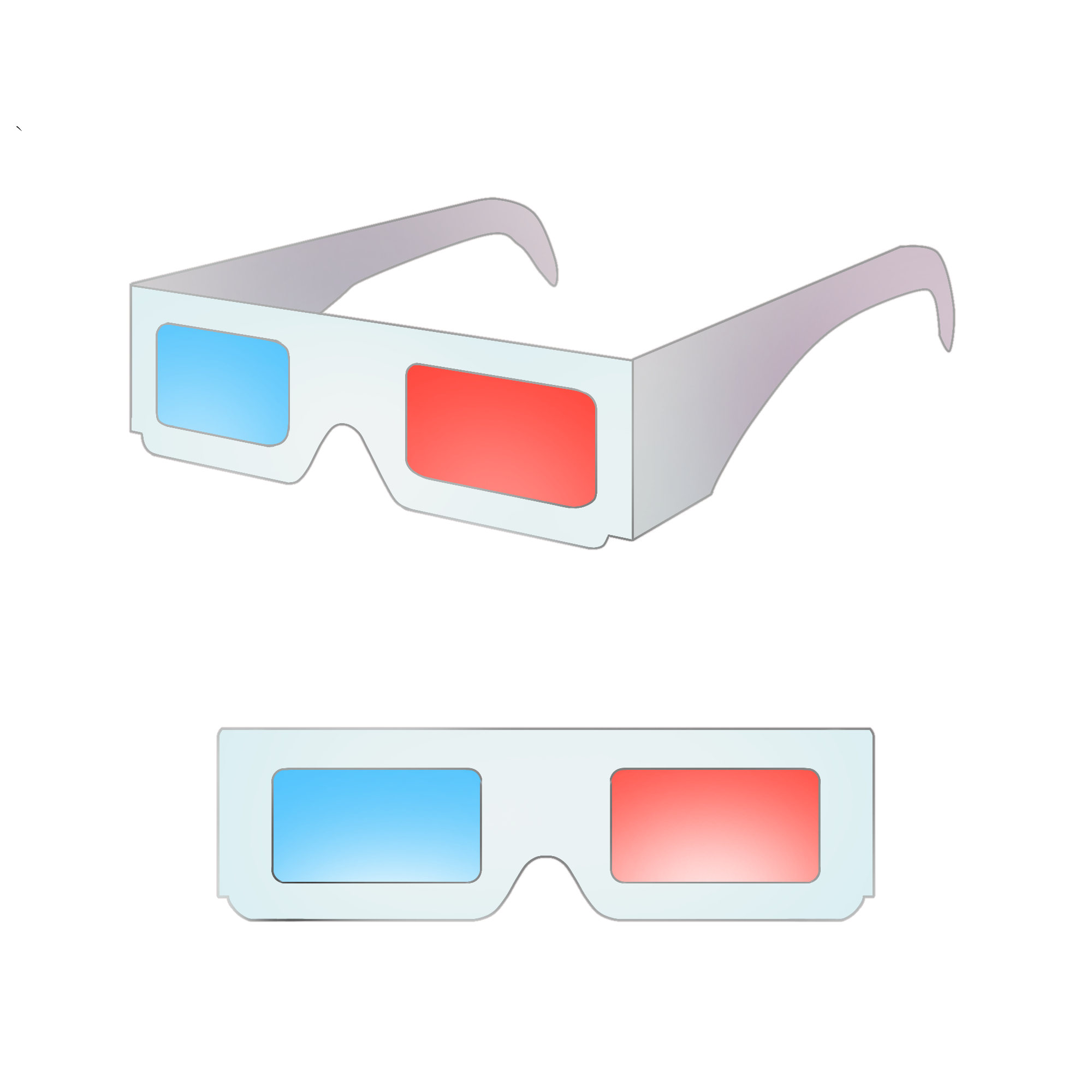 3D glasses - ibisPaint