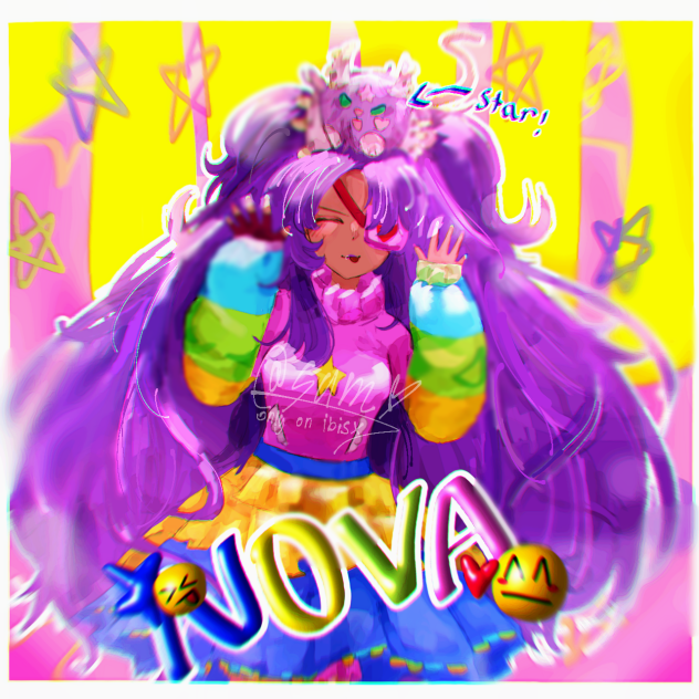NOVA AND STAR 🌟 - ibisPaint