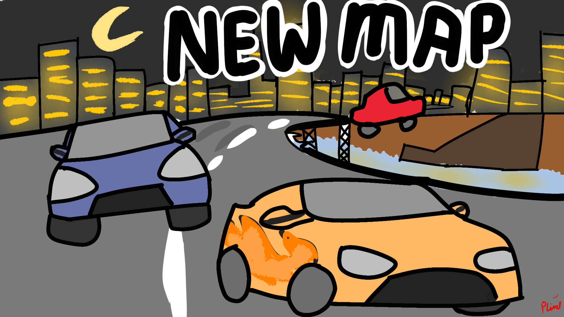 Cars New Map - ibisPaint