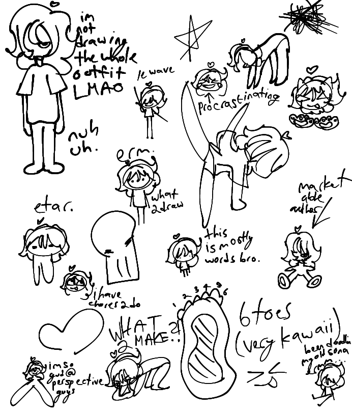 persona doodles - ibisPaint