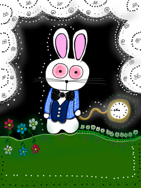 White Rabbit - test 1 - ibisPaint