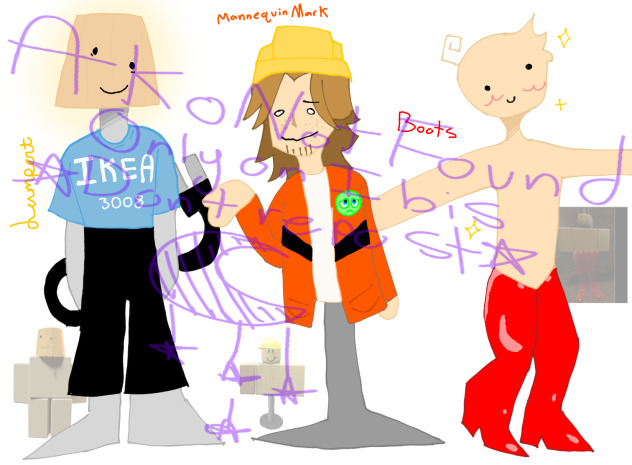 Drawing Regretevator Characters pt 3 - ibisPaint