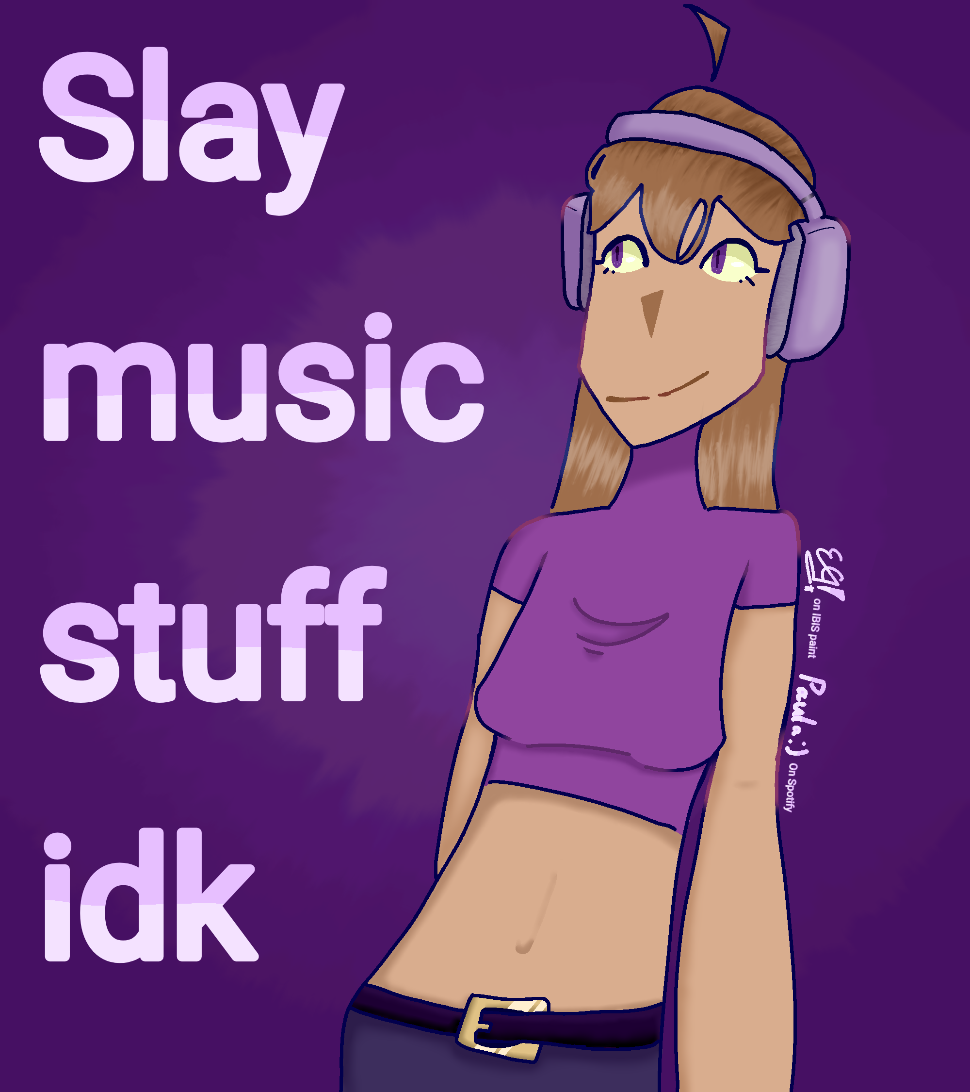 Spotify cover image thingyy - ibisPaint