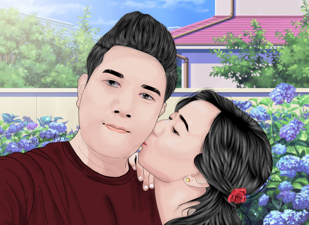 Nadya & Hadi - ibisPaint