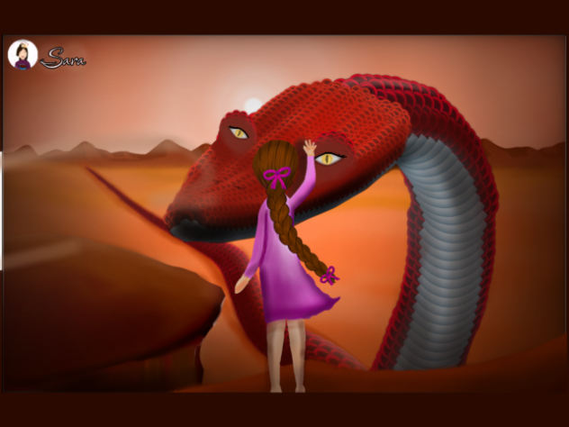 Snake Animation - ibisPaint