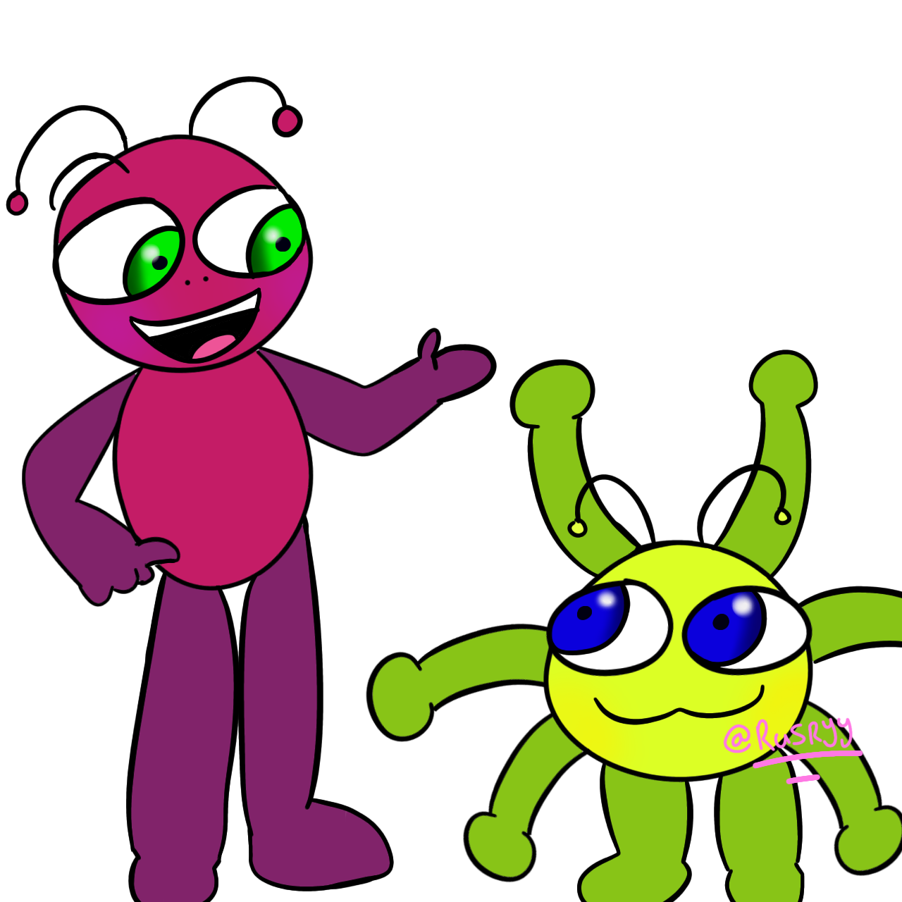 bugbo & gerbo ! - ibisPaint