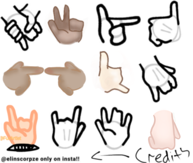 Hand Collab - ibisPaint