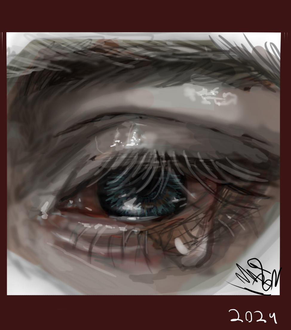crying eye - ibisPaint