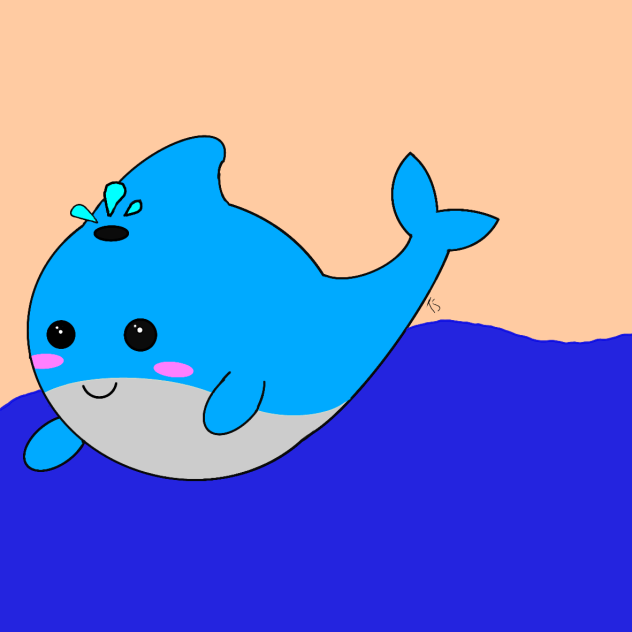 whale - ibisPaint