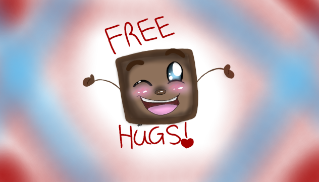 Free hugs! ( tiny box tim speedpaint) - ibisPaint