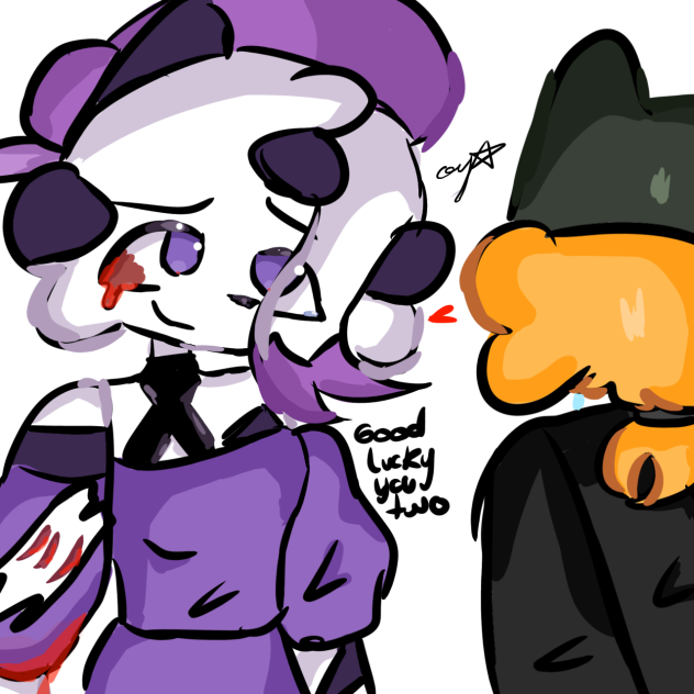 •Good Lucky you two• - ibisPaint