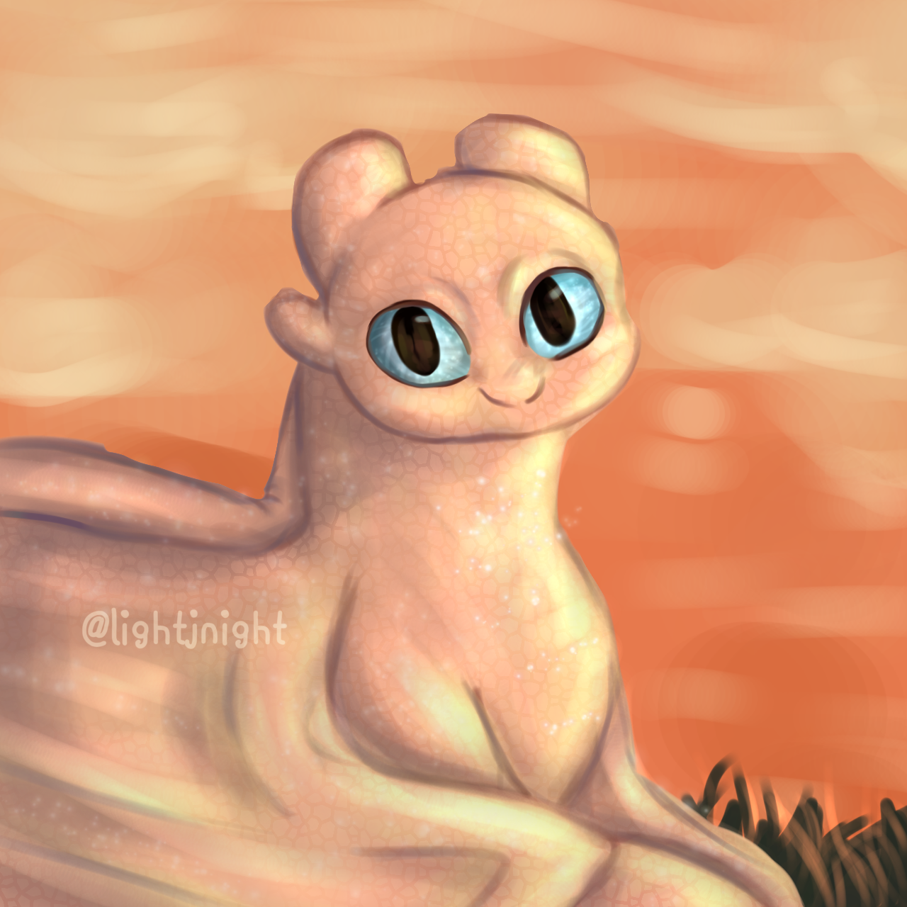 WavyHeart .The light fury - ibisPaint