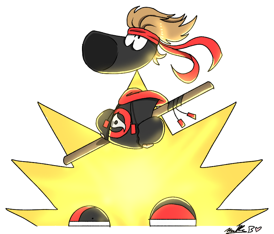 Ninja Rayman! - ibisPaint