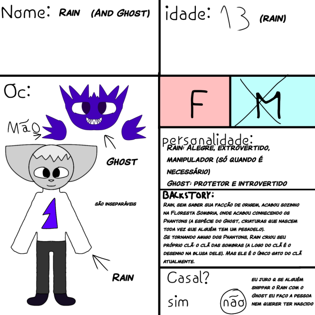 Pra comic gatos na floresta - ibisPaint