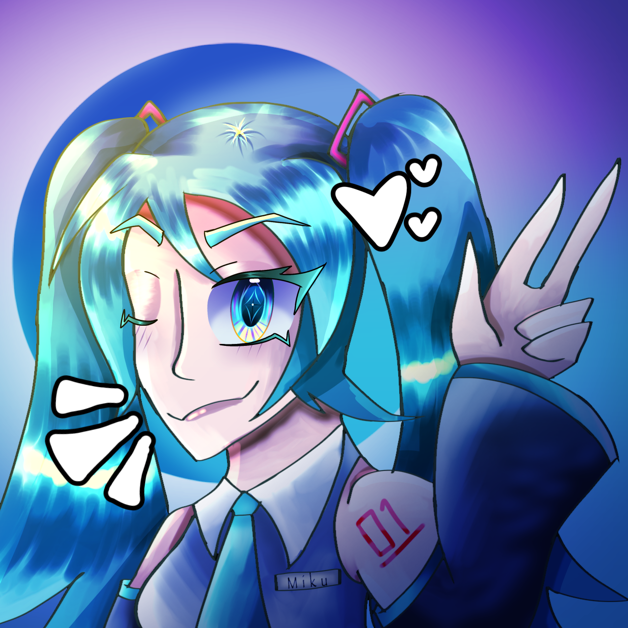 HATSUNE MIKUU!! - ibisPaint