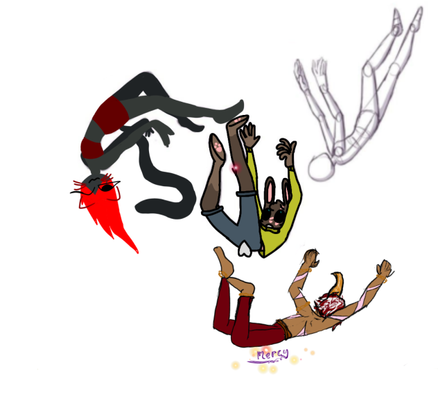 Falling Colab - ibisPaint