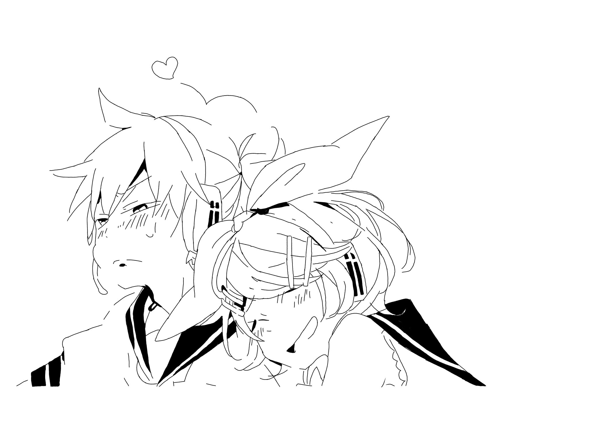 Rin x Len for in love - ibisPaint