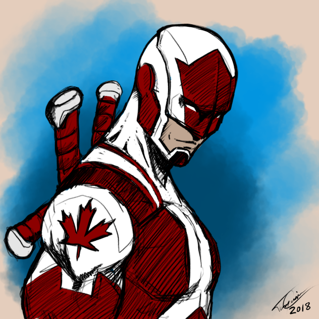 Captain Canuck - ibisPaint