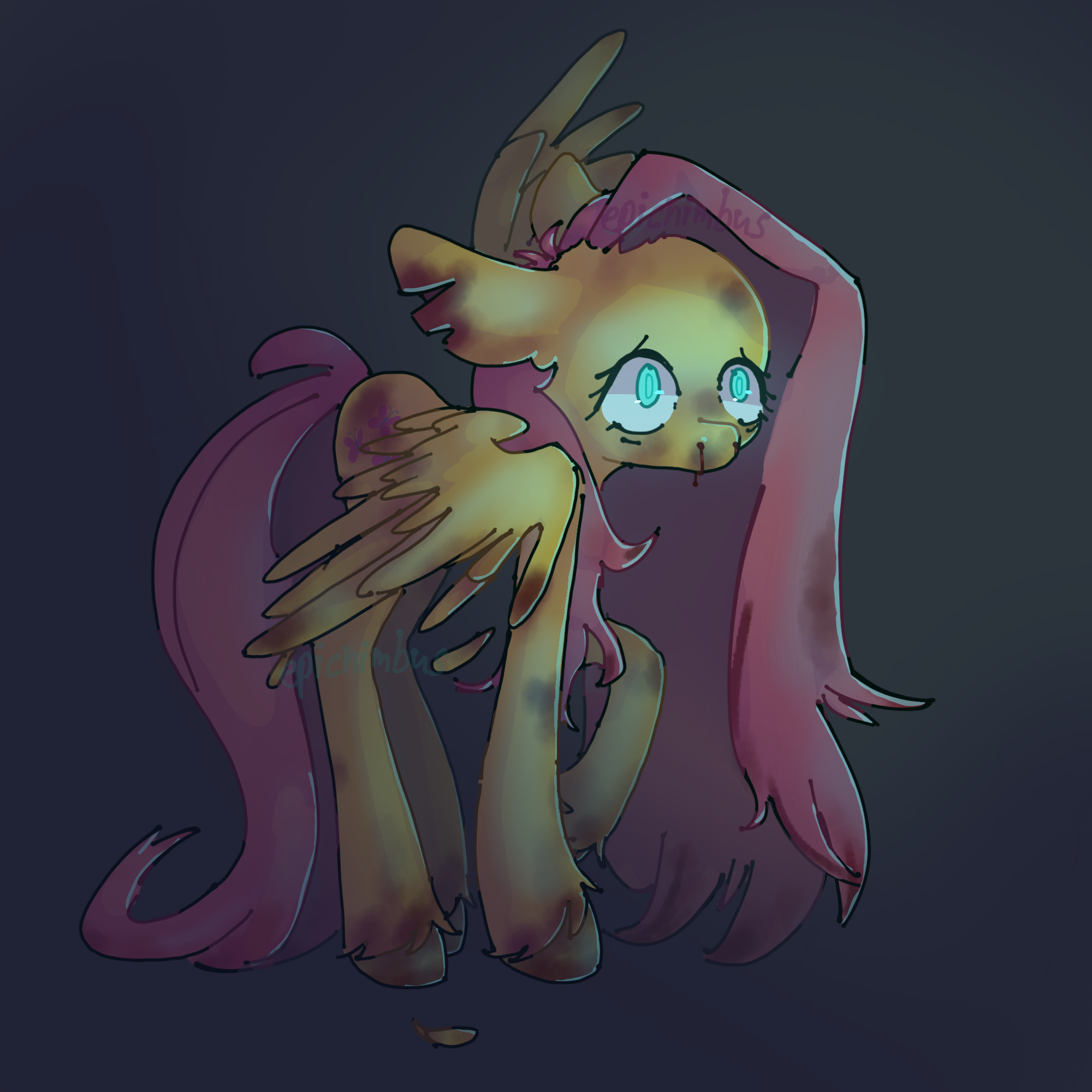 Fluttershy Ü - ibisPaint